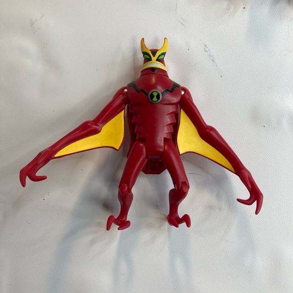 bandai | Toys | Ben Jet Ray Alien 4 Action Figure Cartoon Network ...